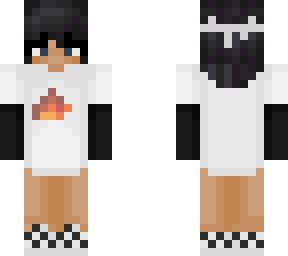 sapnap (girl ver.) but w short short hair | Minecraft Skin