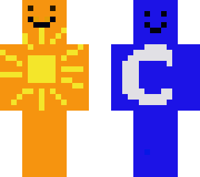 Sun and moon | Minecraft Skin