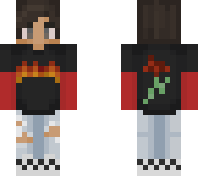 Vans flames | Minecraft Skin