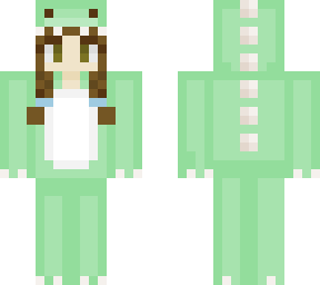Cute Dinosaur Minecraft Skin