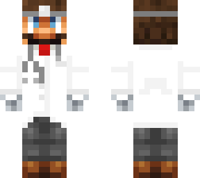 Dr. Mario | Minecraft Skin