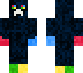 Elemental Fusion Creeper | Minecraft Skin