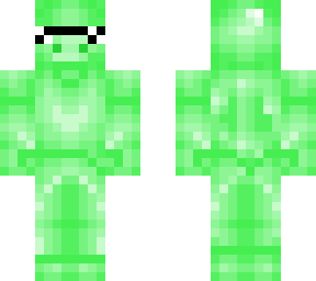 Green Gerald with Glasses | Minecraft Skin