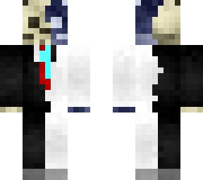 skeleton tuxedo | Minecraft Skins