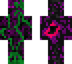 infected enderman | Minecraft Skin