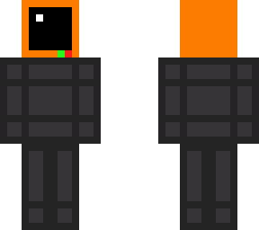 orange tv | Minecraft Skin