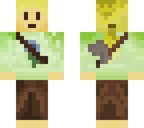 Phoebe with a hatchet | Minecraft Skin