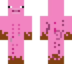 Pig in mud | Minecraft Skin