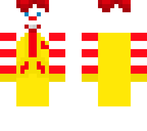 Ronald Mcdonald | Minecraft Skins