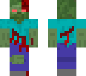 Semi Realistic Zombie | Minecraft Skin