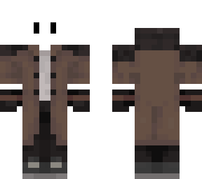 trench coat Template | Minecraft Skin