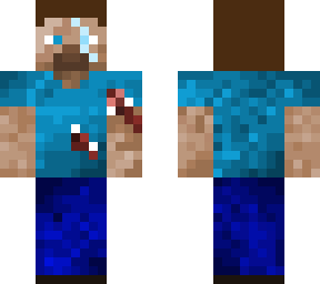 Wounded Steve | Minecraft Skin