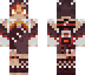 Xinyan genshin impact | Minecraft Skin