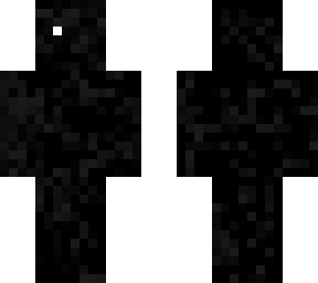 Black skin with patern | Minecraft Skin