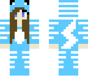Blue Cat | Minecraft Skin