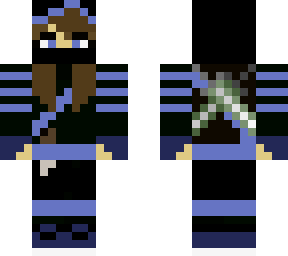 blue ninja girl | Minecraft Skin