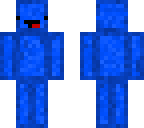 cool dark blue skin | Minecraft Skin