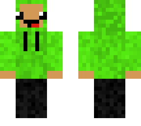 Creeper Hoodie | Minecraft Skin