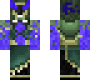 Edit of JelloWolf's End Keeper | Minecraft Skin