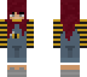 EDITED BEE GIRL | Minecraft Skin