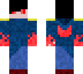 elemental boy (fire) | Minecraft Skin