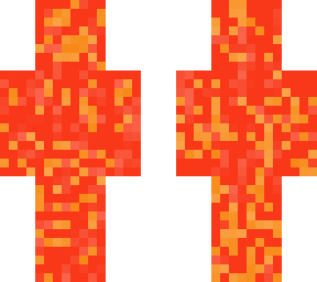 Lava man | Minecraft Skin