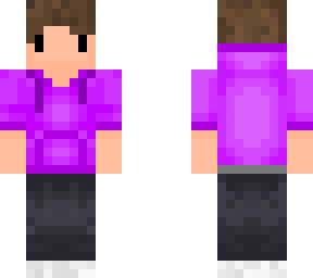 purple hoodie | Minecraft Skin