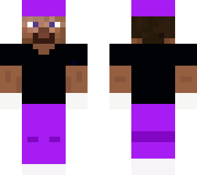 Purple Steve | Minecraft Skin