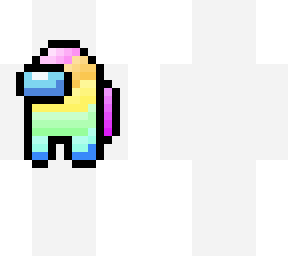 RAINBOW CREWMATE | Minecraft Skin