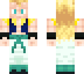 SSJ3 Gotenks | Minecraft Skin