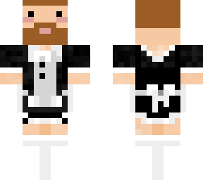 aksel in maid dress | Minecraft Skin