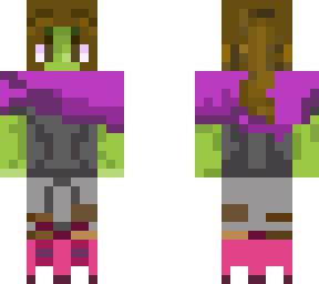 alien girl | Minecraft Skin