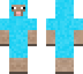 Blue sheep | Minecraft Skin