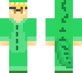 dino onesie/ normal Tsukishima | Minecraft Skin