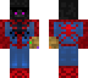 Enderman spiderpig with infinity gauntlet and sunglasses | Minecraft Skin