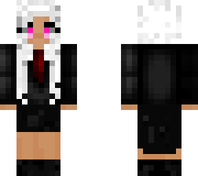 Girl with a Suit | Minecraft Skin