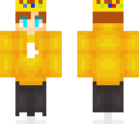 King Crainer (with my hair) | Minecraft Skin
