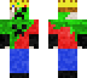 me irl turning into a creeper | Minecraft Skin