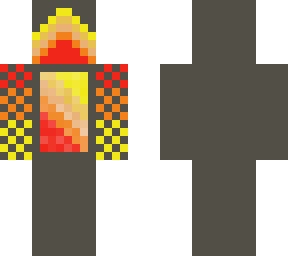 On Fire | Minecraft Skin