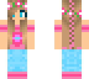 Pink Mermaid | Minecraft Skins