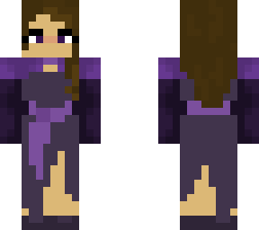 Purple Witch Robe | Minecraft Skin