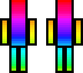 Rainbow Blend | Minecraft Skin