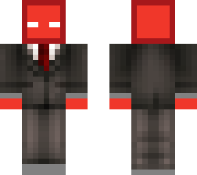 red face suit | Minecraft Skin