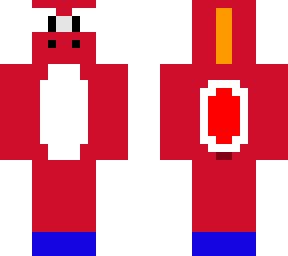 Red Yoshi | Minecraft Skin