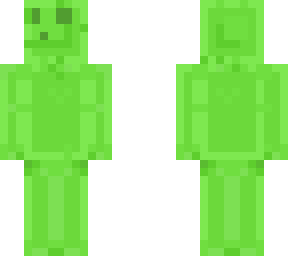 Slime human | Minecraft Skin