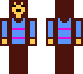 Undertale skin- frisk | Minecraft Skin