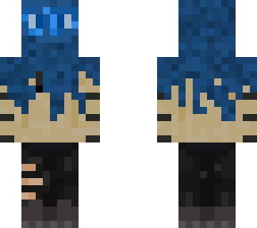 Blue goo monster | Minecraft Skin