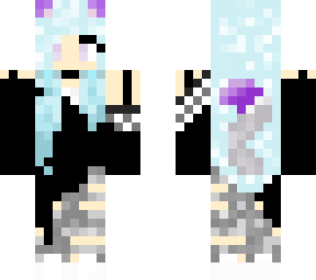Werewolf Girl Minecraft Skin