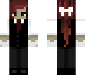 butler girl took too long | Minecraft Skin
