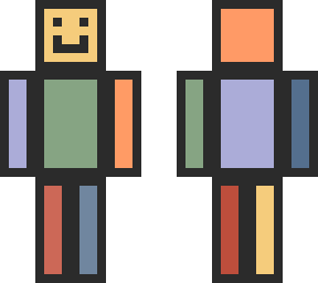Colorblock Skin | Minecraft Skin